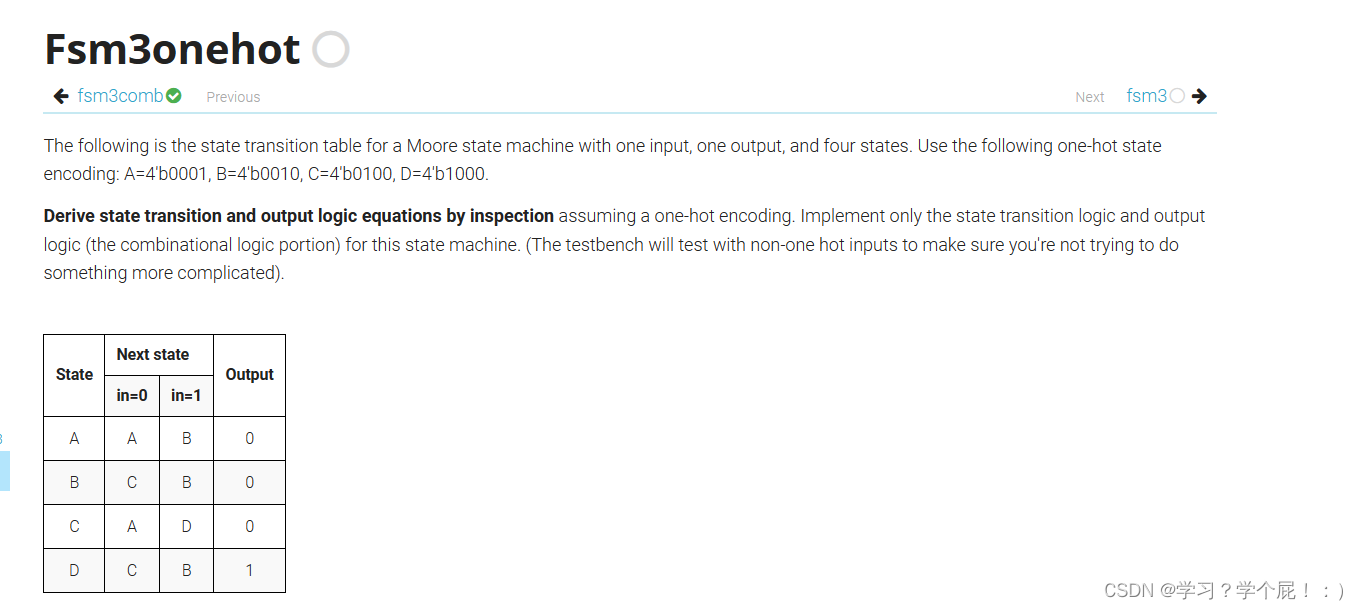 HDLbits-状态机05/06-Fsm3comb-CSDN博客