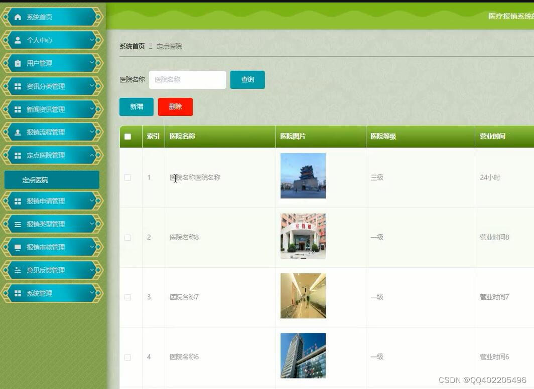 Springbootvue医疗报销系统的设计与实现4pyiz报账 流程 页面 Vue Csdn博客