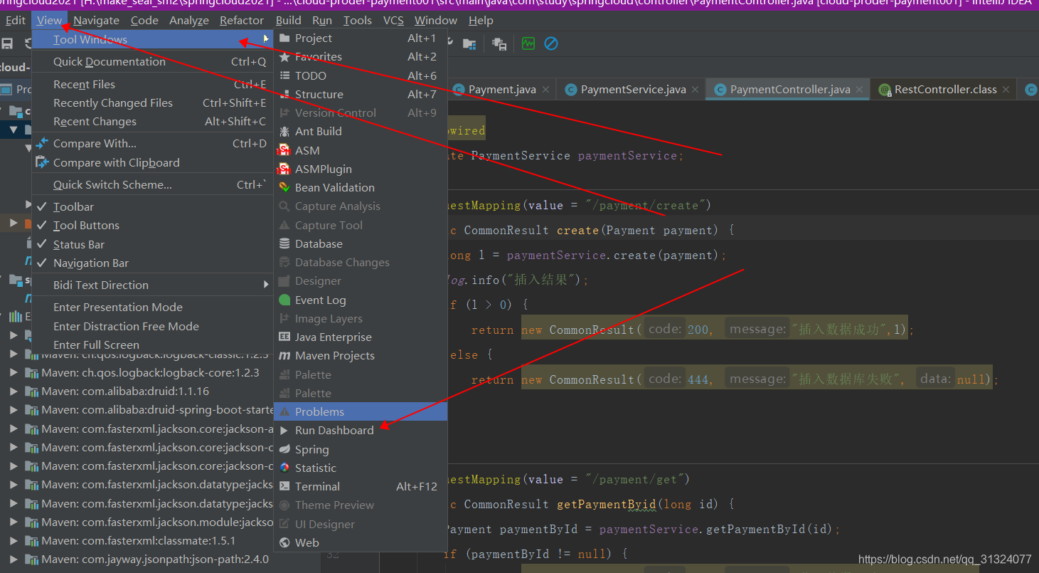 idea配置开启Run DashBoard_idea rundashboard configured-CSDN博客