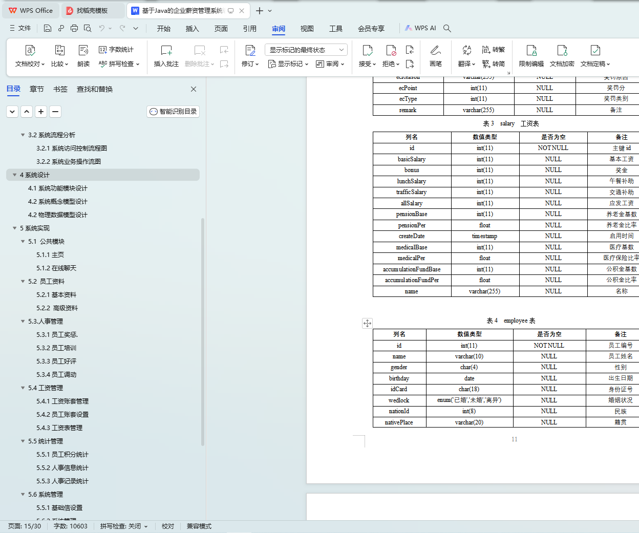 基于java的企业薪资管理系统设计与实现 毕业论文开题报告答辩稿答辩ppt项目源码及数据库文件 Csdn博客