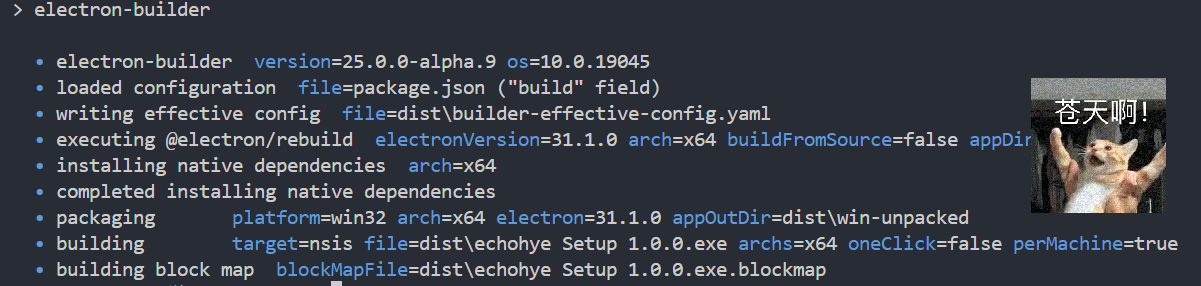 Electron使用electron Builder打包时下载electron失败或慢的解决方案 Csdn博客