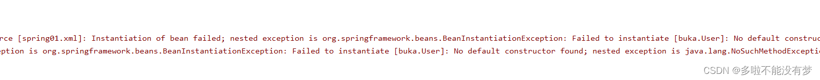 Spring：Failed to instantiate [XXX]: No default constructor found；的解决办法 ...