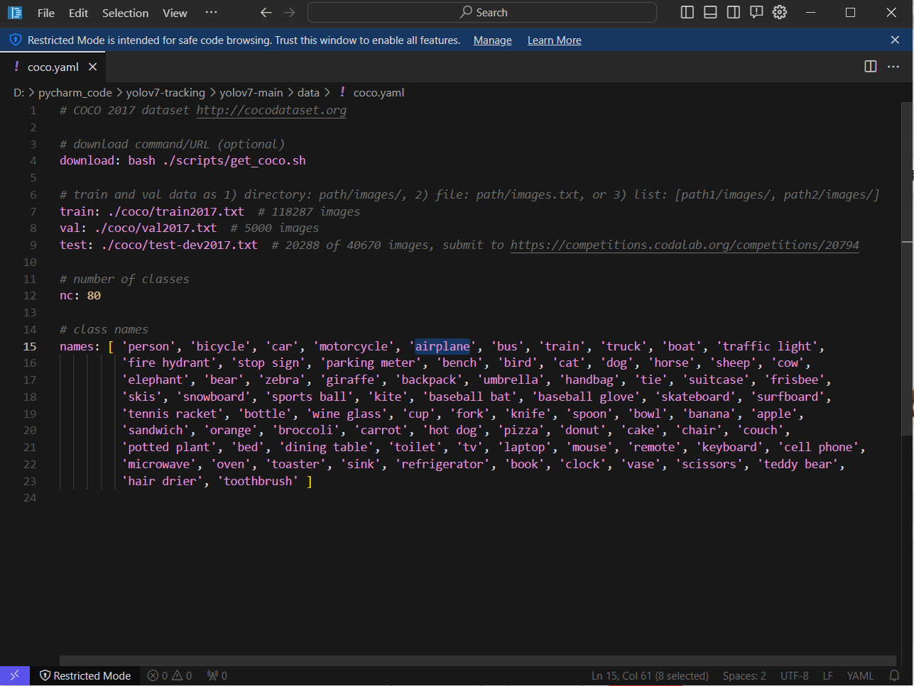 基于yolov7的目标跟踪检测_yolo编号跟踪-CSDN博客