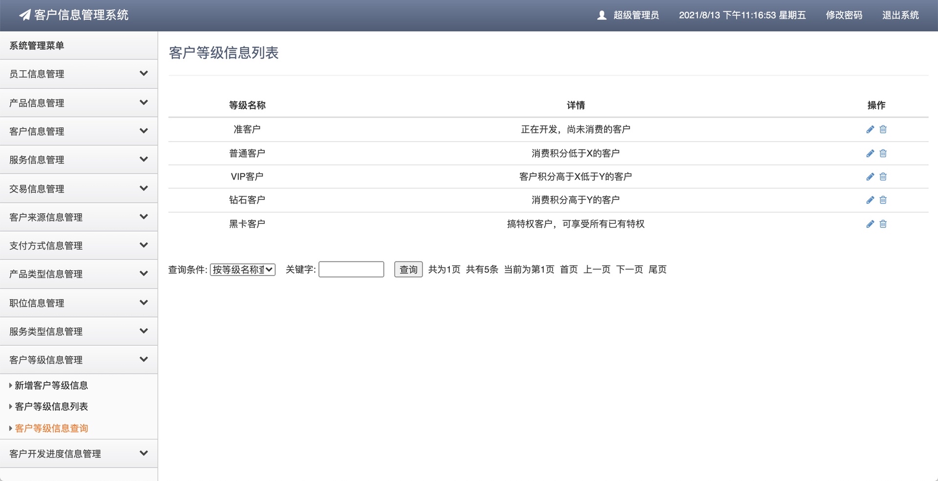 Java 客户信息管理系统 Crm客户关系管理系统 客户管理 Jsp Webjava 客户管理系统 Csdn博客