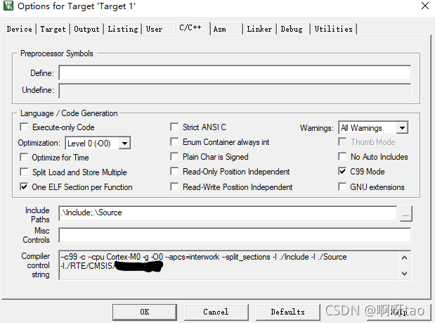 关于(error: #29: expected an expression) 的解决方法_stm32_啊呀tao-GitCode 开源社区