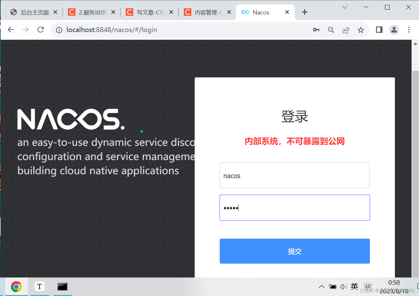 2.Nacos Discovery--服务治理_nacosdiscoveryclient-CSDN博客
