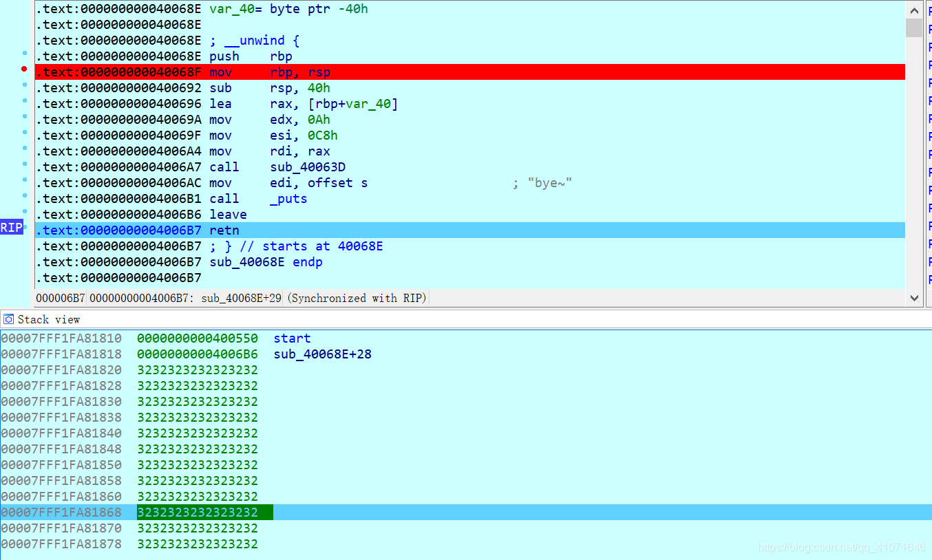 LCTF 2016-pwn100 从一道题悟出的知识_p64(1)-CSDN博客