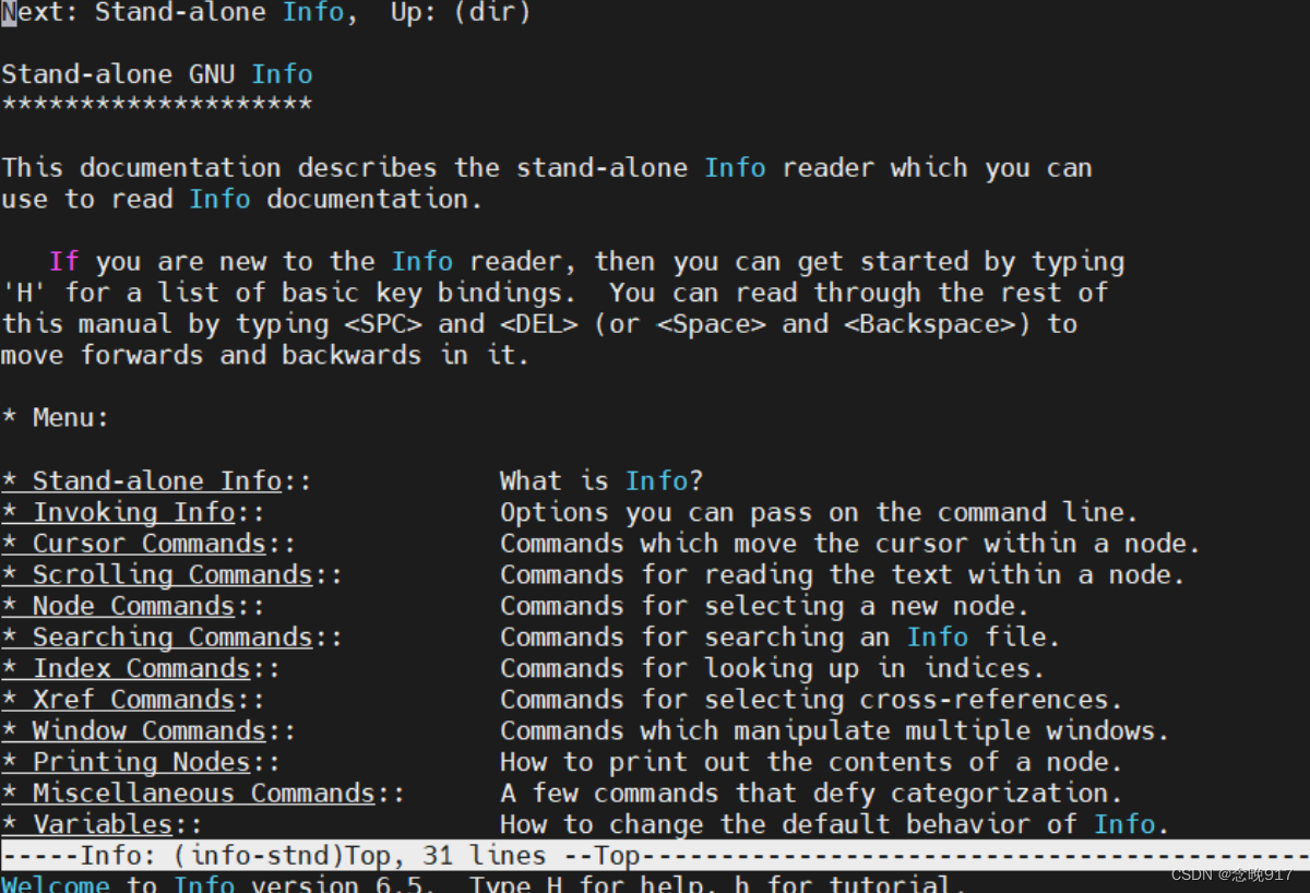 Linux执行命令——man，info page，date_linux man info-CSDN博客