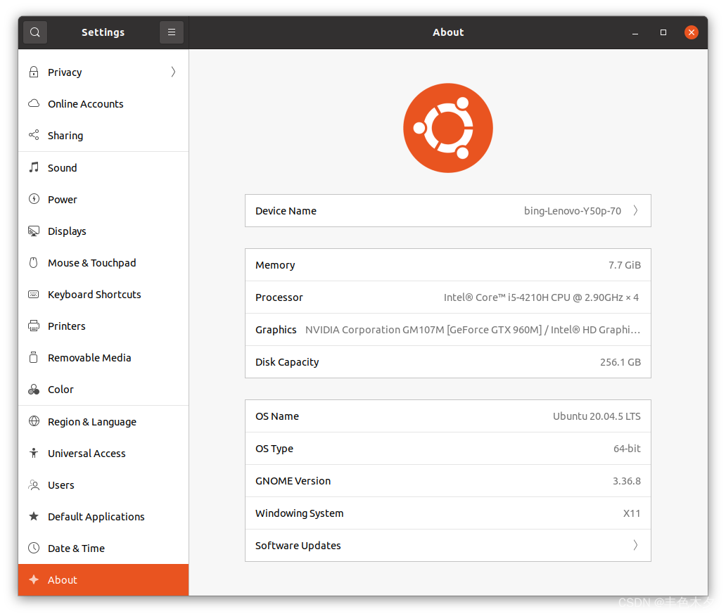 Ubuntu20.04下安装显卡驱动_ubuntu20.04安装显卡驱动-CSDN博客