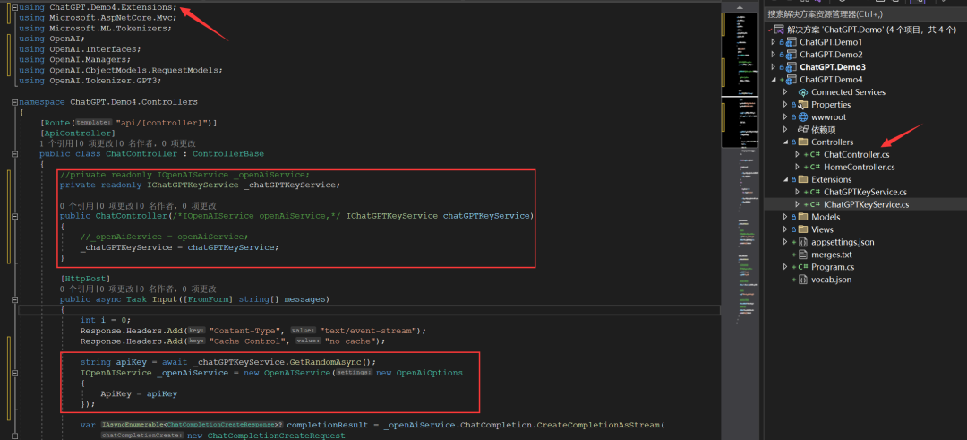 【.Net/C#之ChatGPT开发系列】四、ChatGPT多KEY动态轮询，自动删除无效KEY_betalgo.openai-CSDN博客