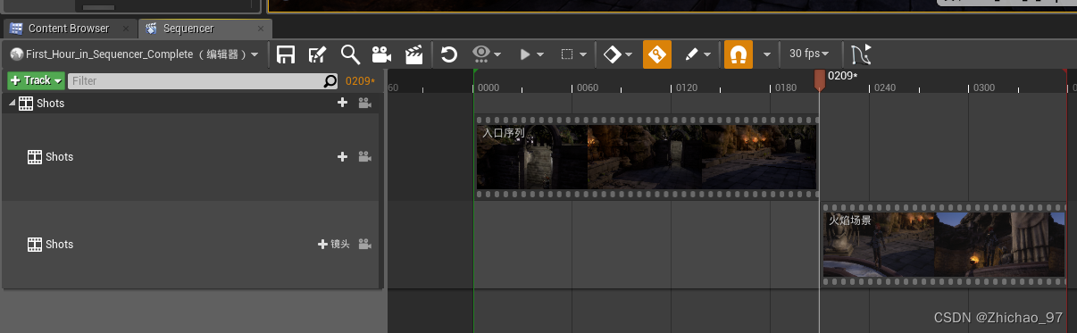 UE4 Sequence添加基础动画效果 （05-蓝图触发Sequence）_ue sequence 蓝图动画-CSDN博客