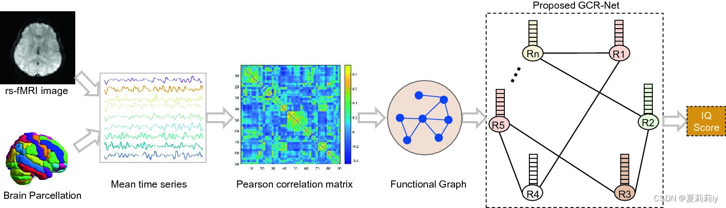 [论文精读]Intelligence Quotient Scores Prediction in rs-fMRI via Graph Convolutional Regression ...