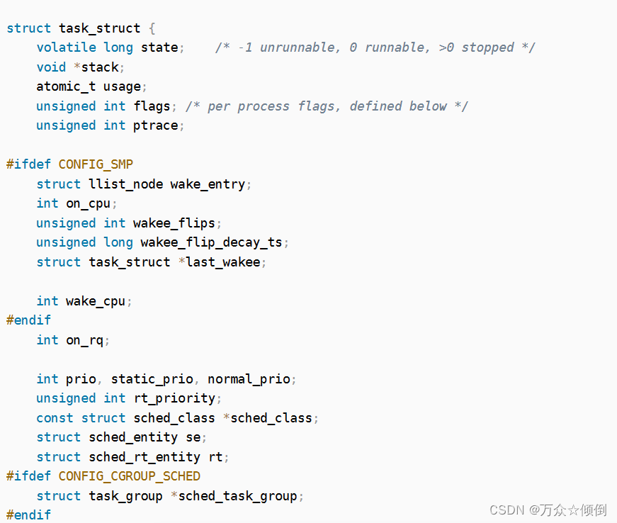 进程管理与Linuxtask_struct详解,-CSDN博客
