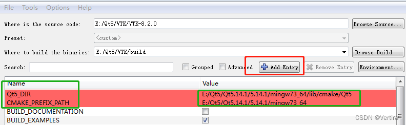 Qt +VTK+Cmake 编译和环境配置（第一篇 采坑）_compatibility with cmake