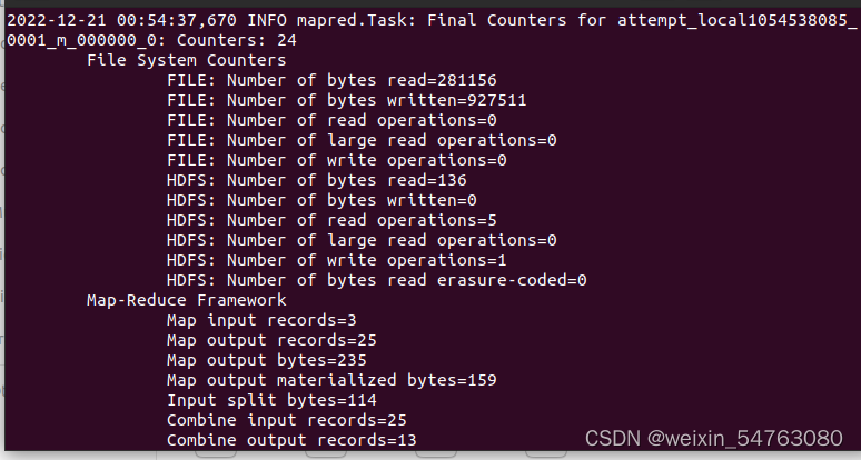 运行hadoop自带的wordcount程序hadoop自带的程序有 Csdn博客 