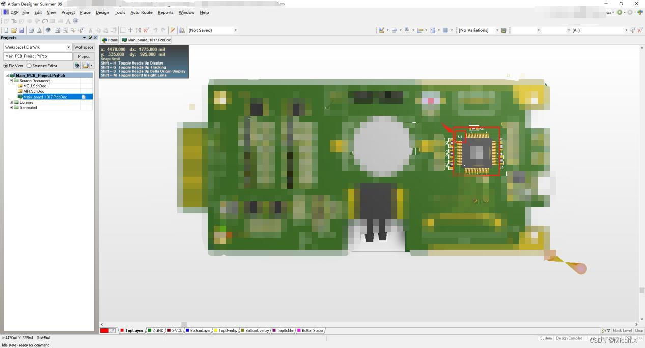 Altium Designer Summer 09绘制3D封装库_ad09 pcb 3d视图-CSDN博客