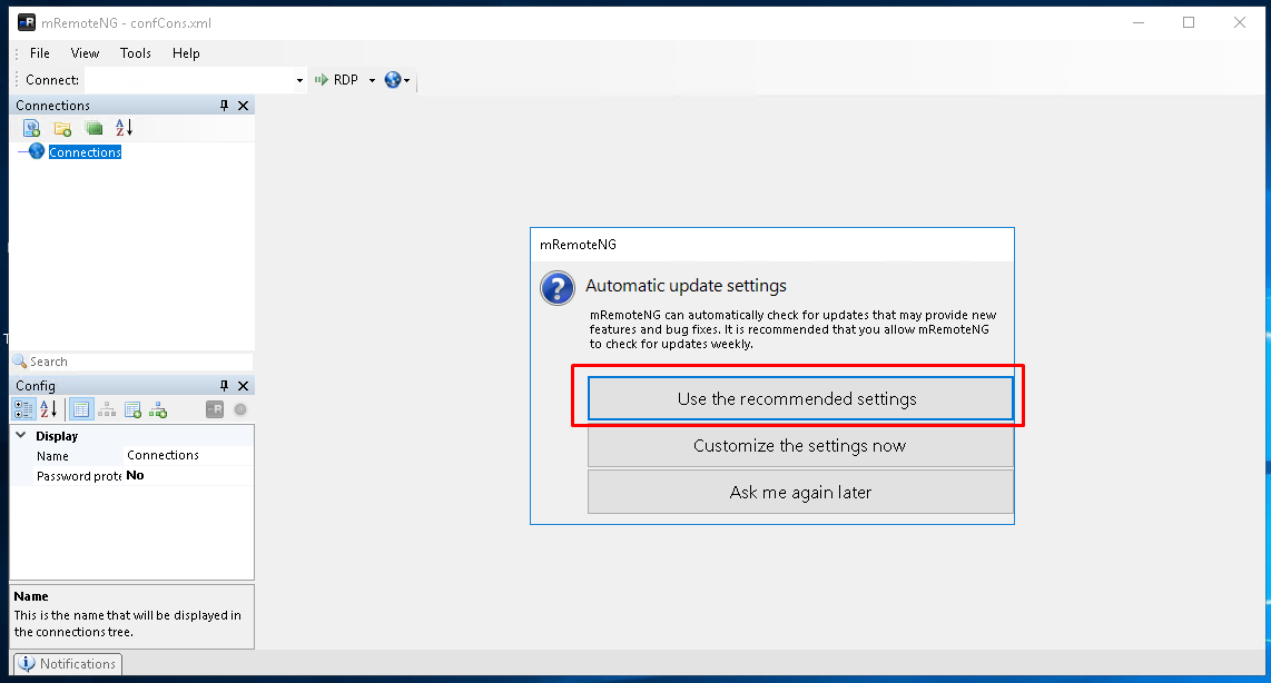vnc远程 rdp_如何将mRemoteNG用于RDP，VNC，SSH远程连接？-CSDN博客