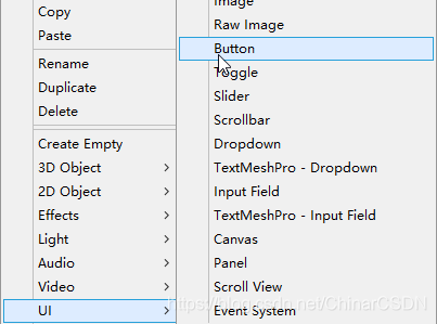 Unity UGUI Button 中文详解-Chinar_chinar 教程效果:-CSDN博客