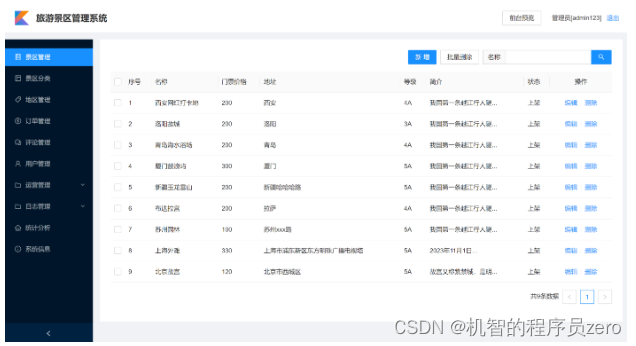 Javaspringbootvue开发的旅游景区门票网站管理系统 毕业设计 课程设计基于springboot的旅游景点管理系统 Csdn博客