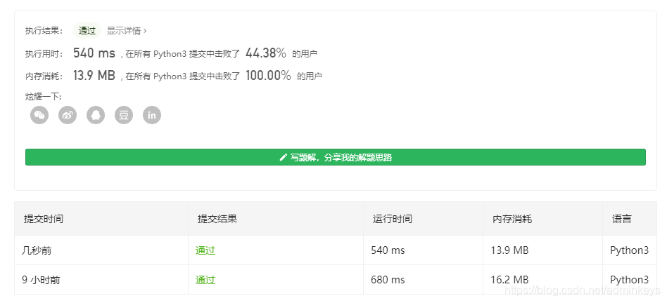 力扣（leetcode）（戳气球）python3 Csdn博客 6982