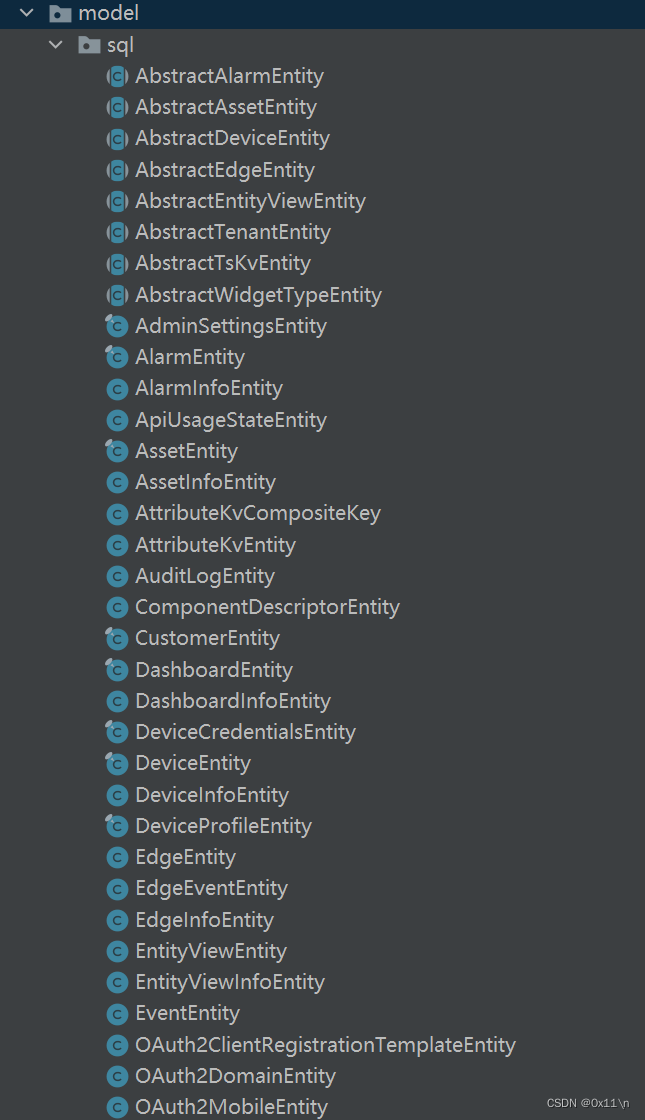 【Thingsboard】源码分析：数据 dao 层_org.thingsboard.server.dao.model.sql.deviceledgere-CSDN博客