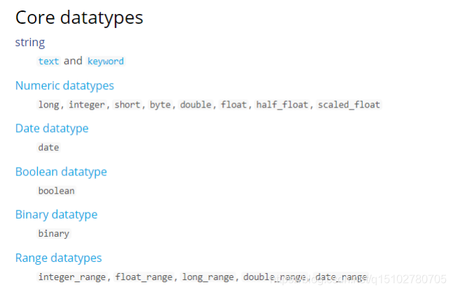 ElasticSearch------映射_elasticsearch type keywords-CSDN博客
