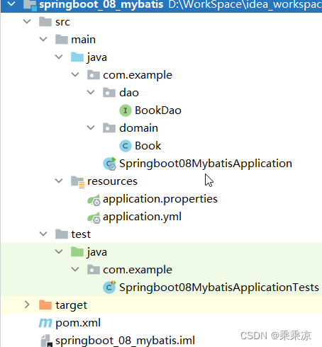 05. SpringBoot整合mybatis_package com.example.dao;-CSDN博客