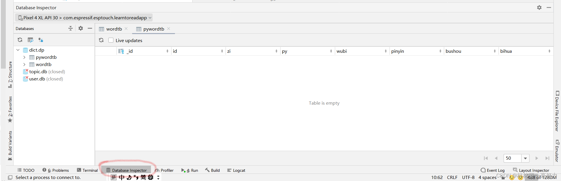 Android Sutdio 关于SQLite可视化Database Inspetor_android studio 数据库可视化-CSDN博客