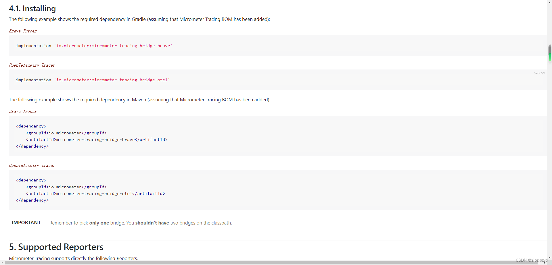 分布式服务的链路跟踪 Sleuth Micrometer zipkin OpenTelemetry apm spi_spring-cloud-dependencies 2022.0.3中不含 ...