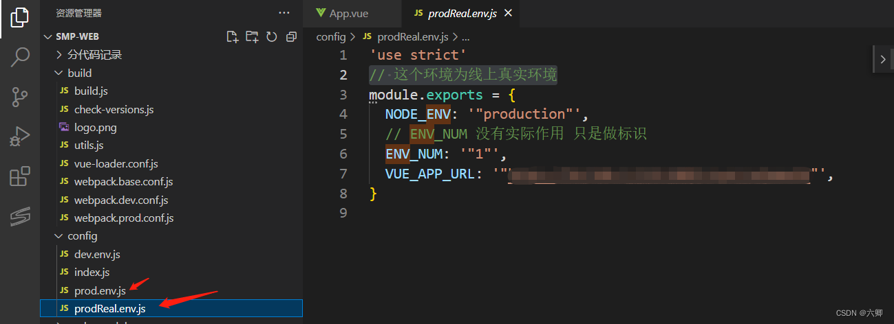 vue配置webpack生产环境.env.production、测试环境.env.development(配置不同环境的打包访问地址)_vue打包部署生产和测试环境-CSDN博客