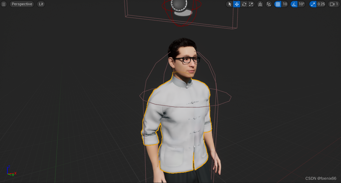 MetaHuman替换其他服装模型如何修整裁剪多余模型-CSDN博客