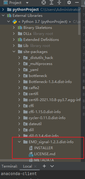 PyEMD、EMD、EEMD安装包的一些坑_pyemd ccm-CSDN博客