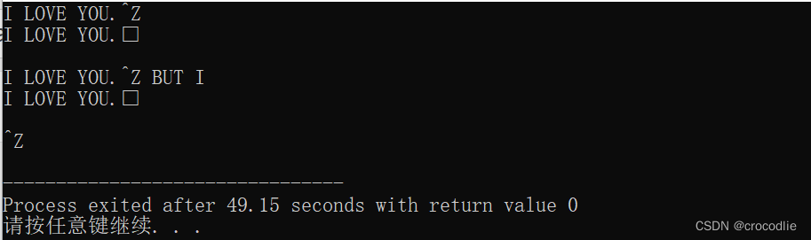 【C语言】getchar()与缓冲区_getchar() 缓冲区-CSDN博客