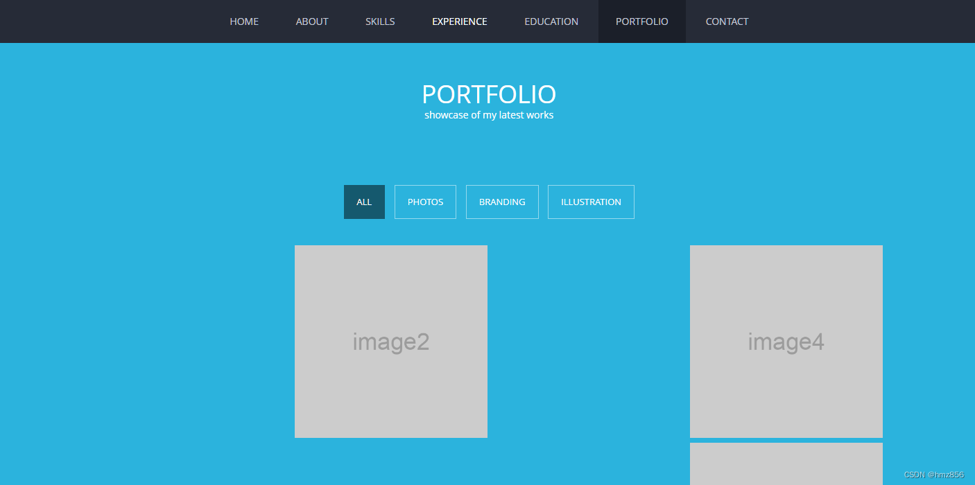 【div+css模板专题模板】Flato大屏扁平化响应式简历作品网页模板_灰色 蓝色 宽屏 扁平化 响应式 简历 设计师 案例 展示 作品 单页 清爽 跳转 bootstrap 手机 css3 ...