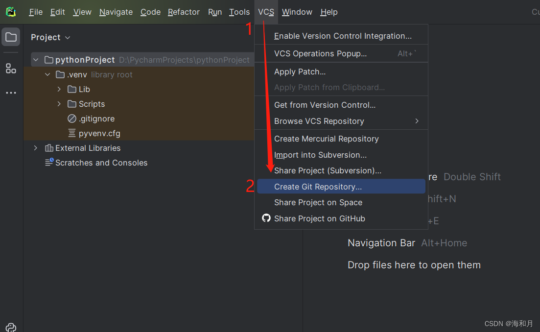 Pycharm配置Git_pycharm设置git推送地址-CSDN博客