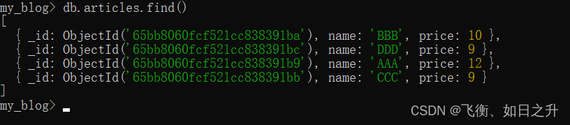 Node 第二十四天 Mongodb Shell 命令 高级方法 Where Aggregate聚合mongodb Aggregate Where Csdn博客
