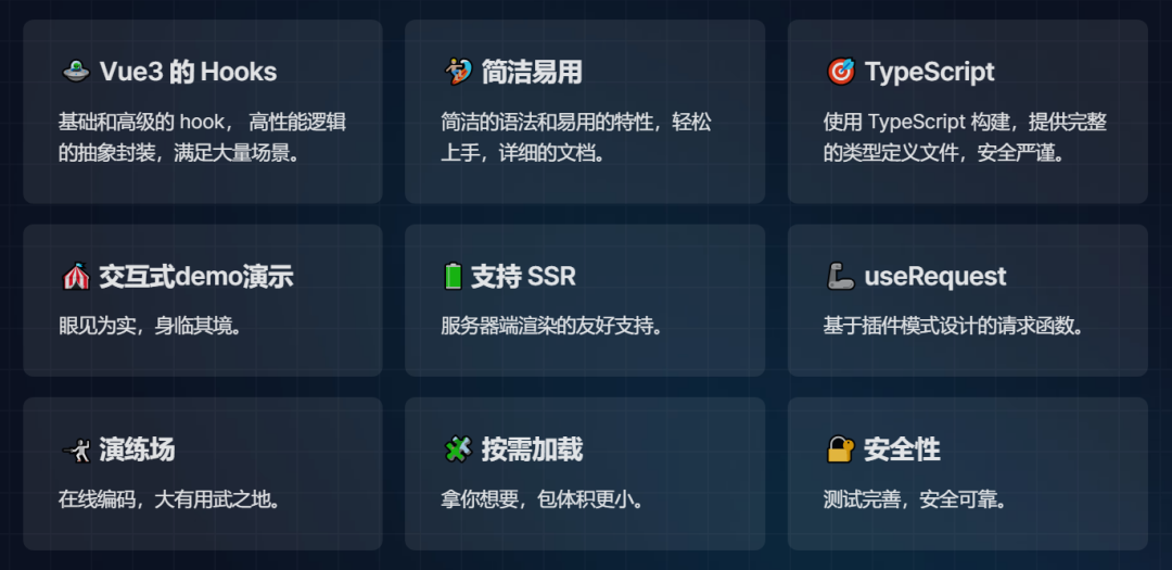 实用干货：推荐4个超级好用的Vue库，你可能不知道！_vue hooks plus-CSDN博客