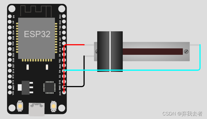 Arduino+ESP32-WROOM-32UE(二)-AD电压转化_esp32-wroom-32e测量电压-CSDN博客