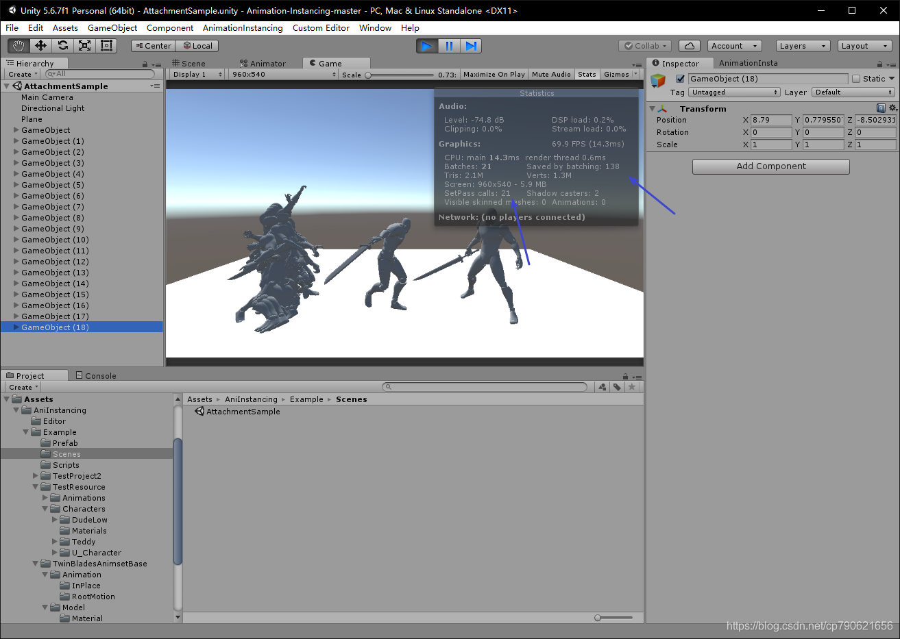 Unity Animation Instancing 官方解决方案初试_unity animation instance-CSDN博客