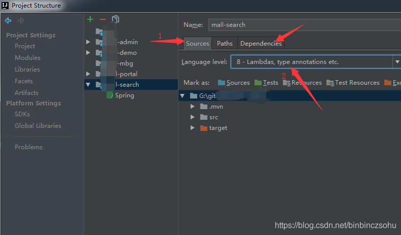Idea中解决 Source 16 中不支持 Lambda 表达式请使用 Source 8 或更高版本以启用 Lambda 表达式（尝试了网上种种方法不行后，最后解决）请使用