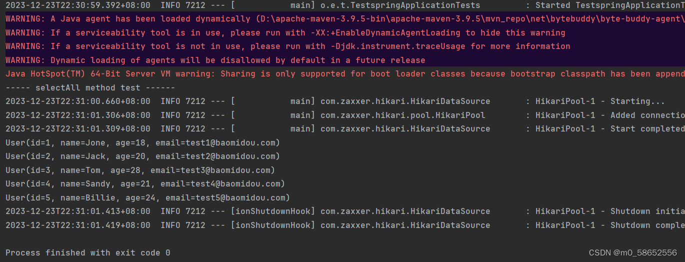 mybatisplus相关。java.lang.IllegalStateException: Failed to load ApplicationContext for...错误_测试 ...