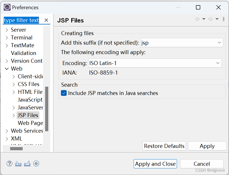 eclipse中创建jsp文件时自动将contentType，pageEncoding设为UTF-8_eclipse创建jsp文件改为utf-8-CSDN博客