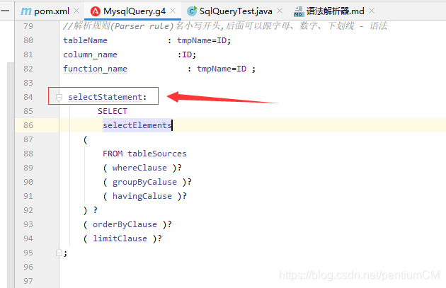 ANTLR 实战 SQL 词法/语法分析_sql antlr使用-CSDN博客
