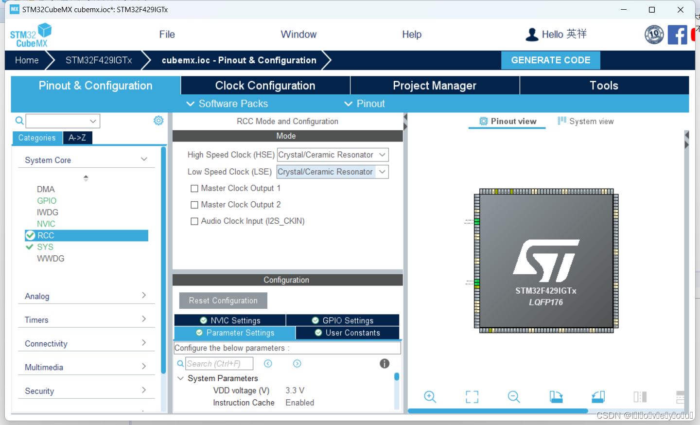 【笔记】STM32F429IGT6+RT-Thread+ETH+LWIP_stm32f429 以太网-CSDN博客