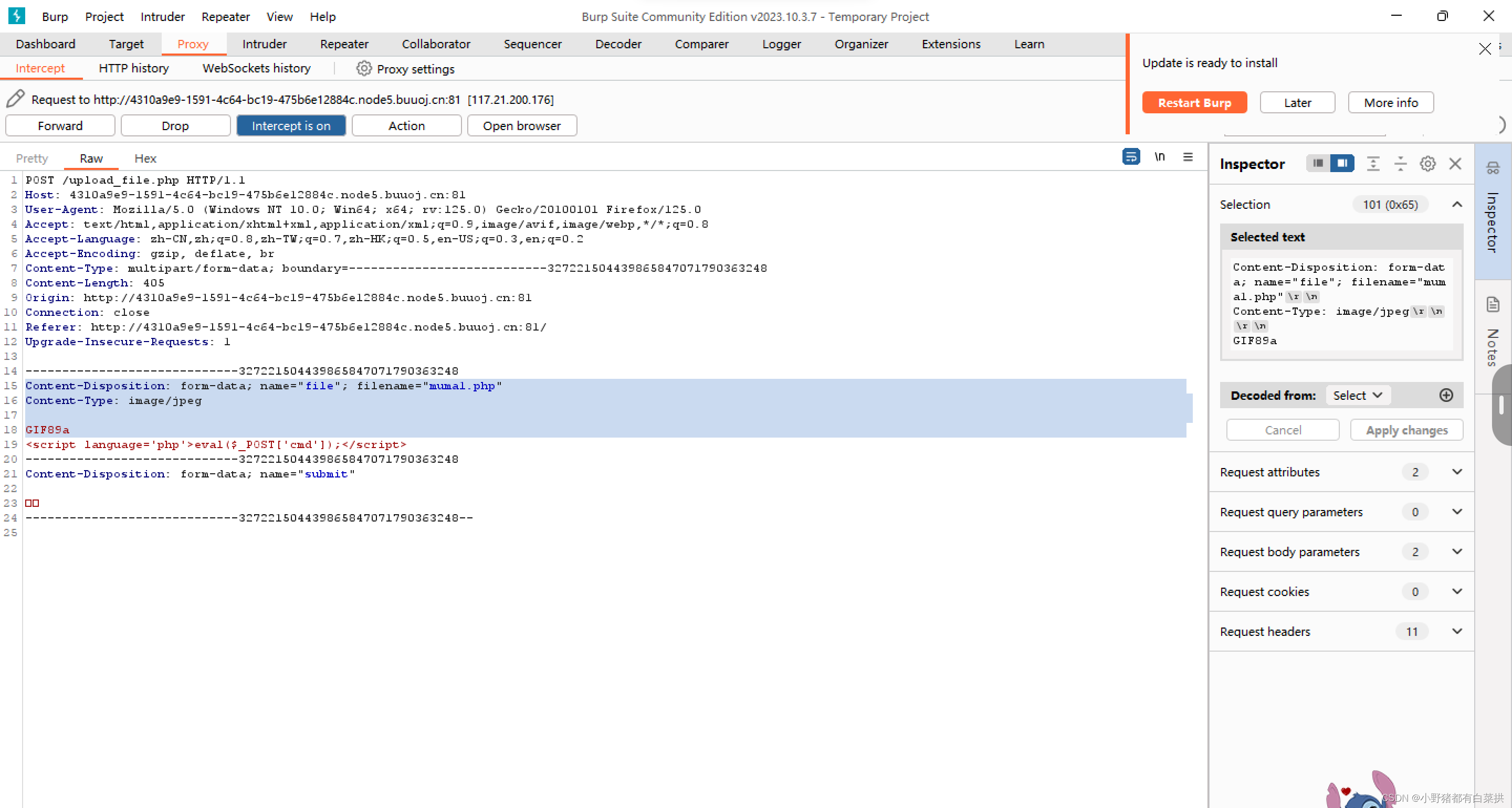 [极客大挑战 2019]Upload--BUUCTF-CSDN博客