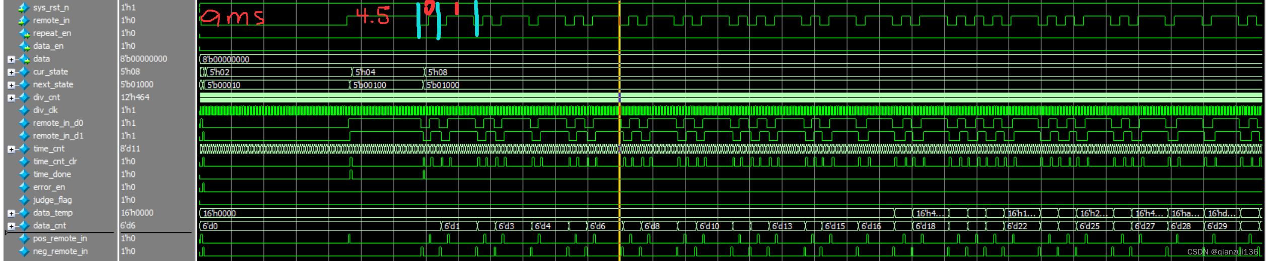 【红外遥控器】基于fpga的红外遥控verilog附代码及解析基于fpga的红外遥控系统设计 Csdn博客