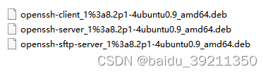 ubuntu20.04离线安装ssh-CSDN博客