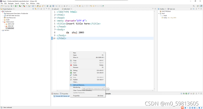 使用eclipse工具开发servlet，实现servlet虚拟路径的映射_如何在eclipse中配置servlet映射?-CSDN博客