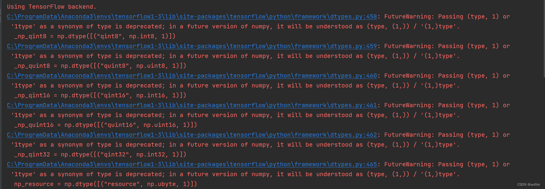 完美解决tensorflow中warning信息的问题_tensorflow warning-CSDN博客