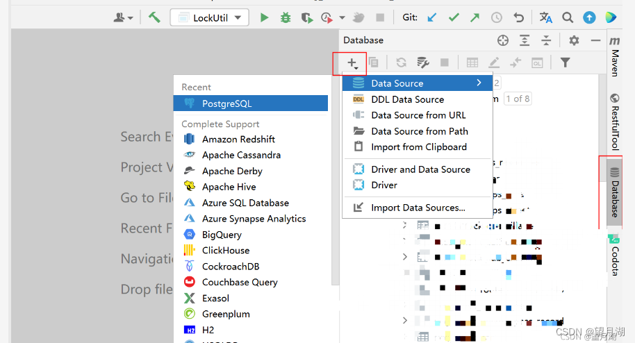 为idea配置数据库源，在mybatis的xml也能有sql表名、字段提示idea Mybatisxml 如何获得字段提示 Csdn博客